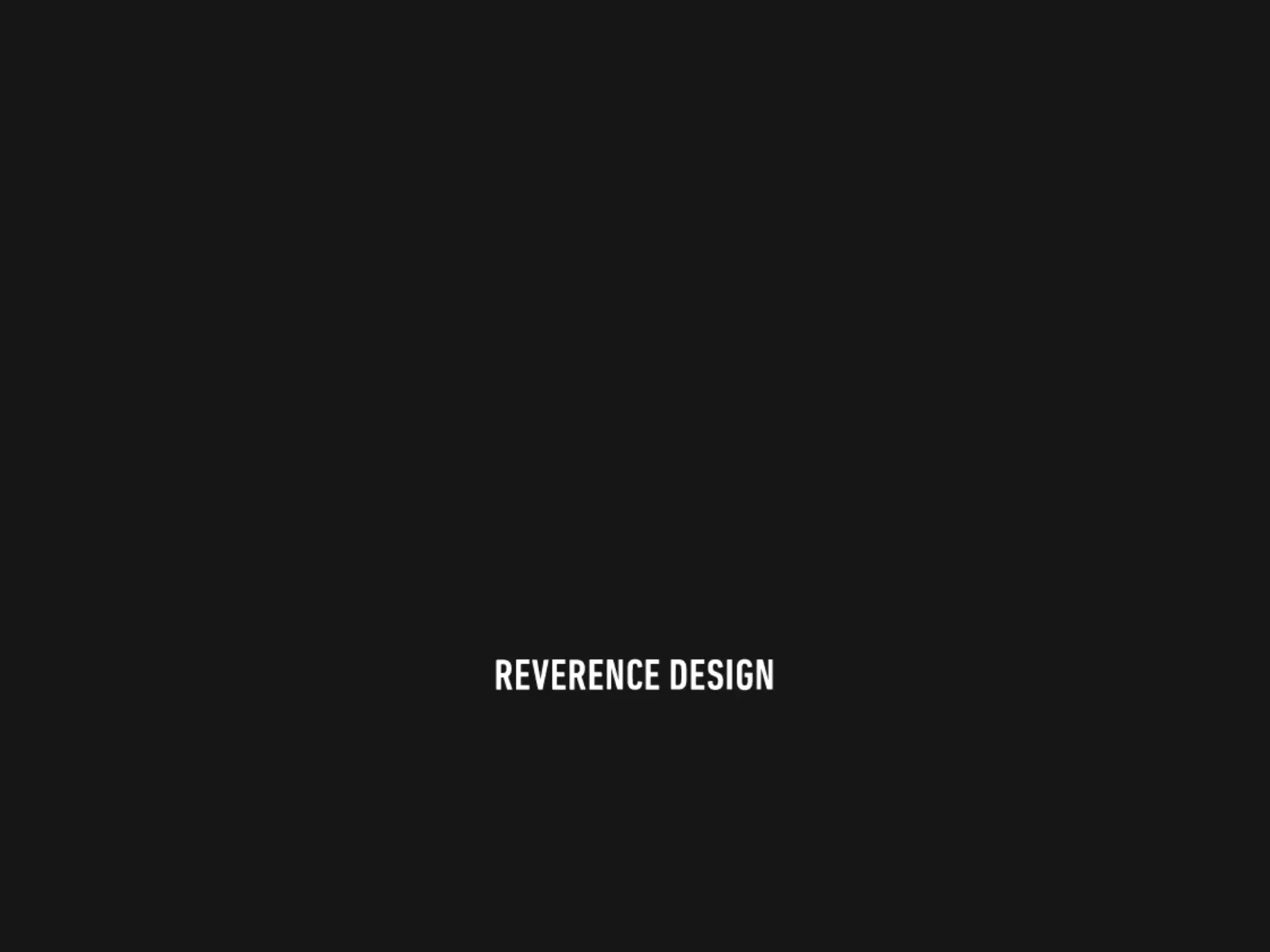 REVERENCE DESIGN - MOTION LOGO by Nishimura on Dribbble