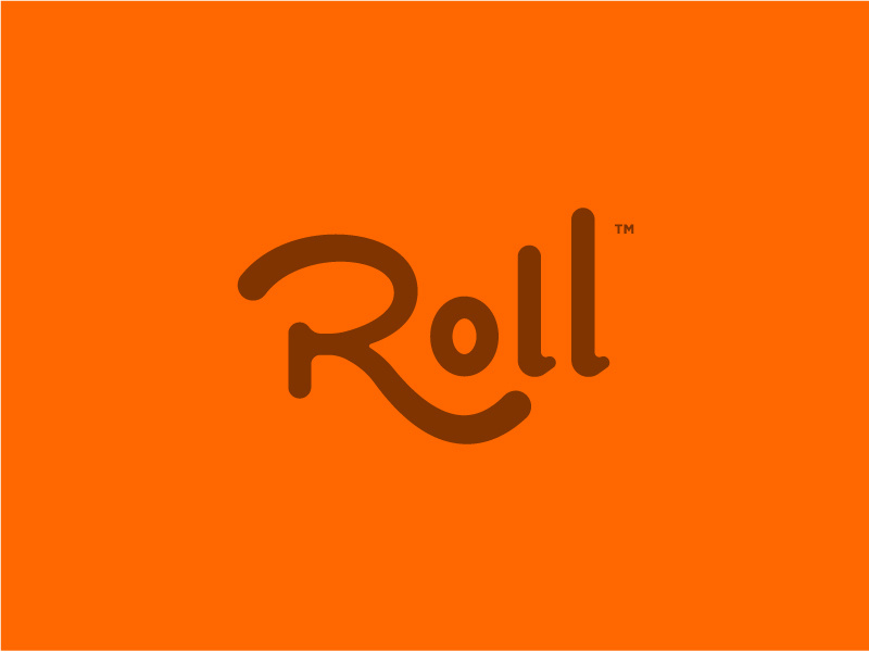 Roll Logo Study 2 by Travis Hitchcock on Dribbble