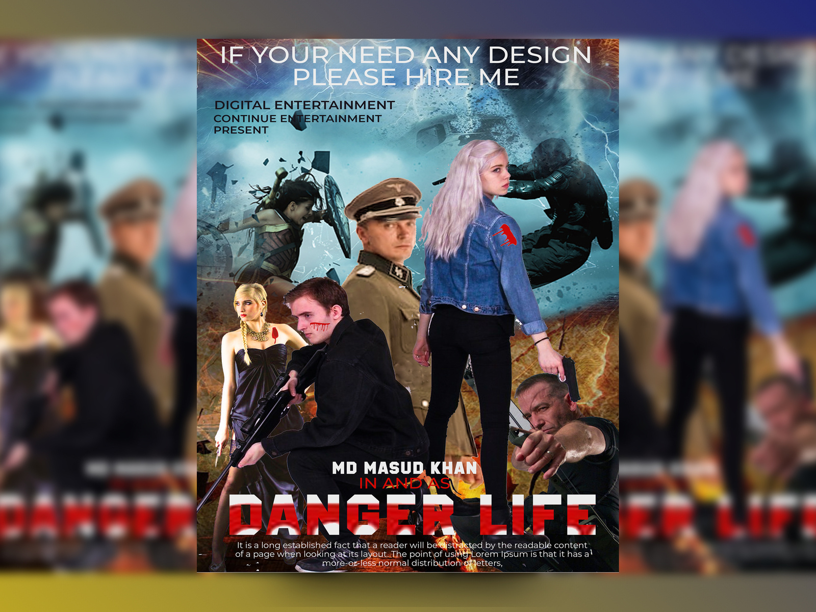 Movies Poster Design by Md Masud Khan on Dribbble