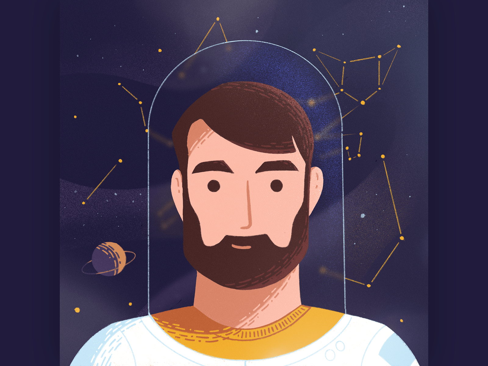 Astronaut Avatar by Tomasz Czajka on Dribbble