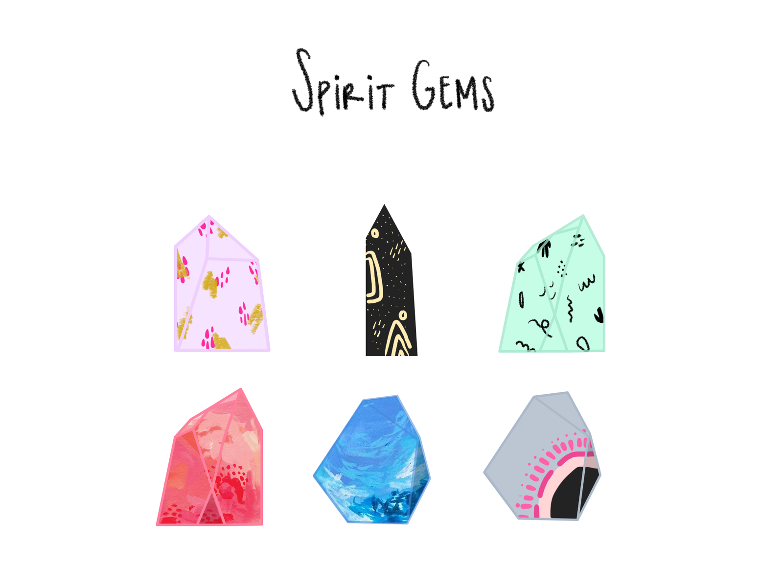 Spirit Gems by Mashell on Dribbble