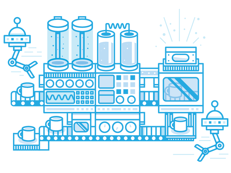Coffee Contraption by Alex Anderson on Dribbble
