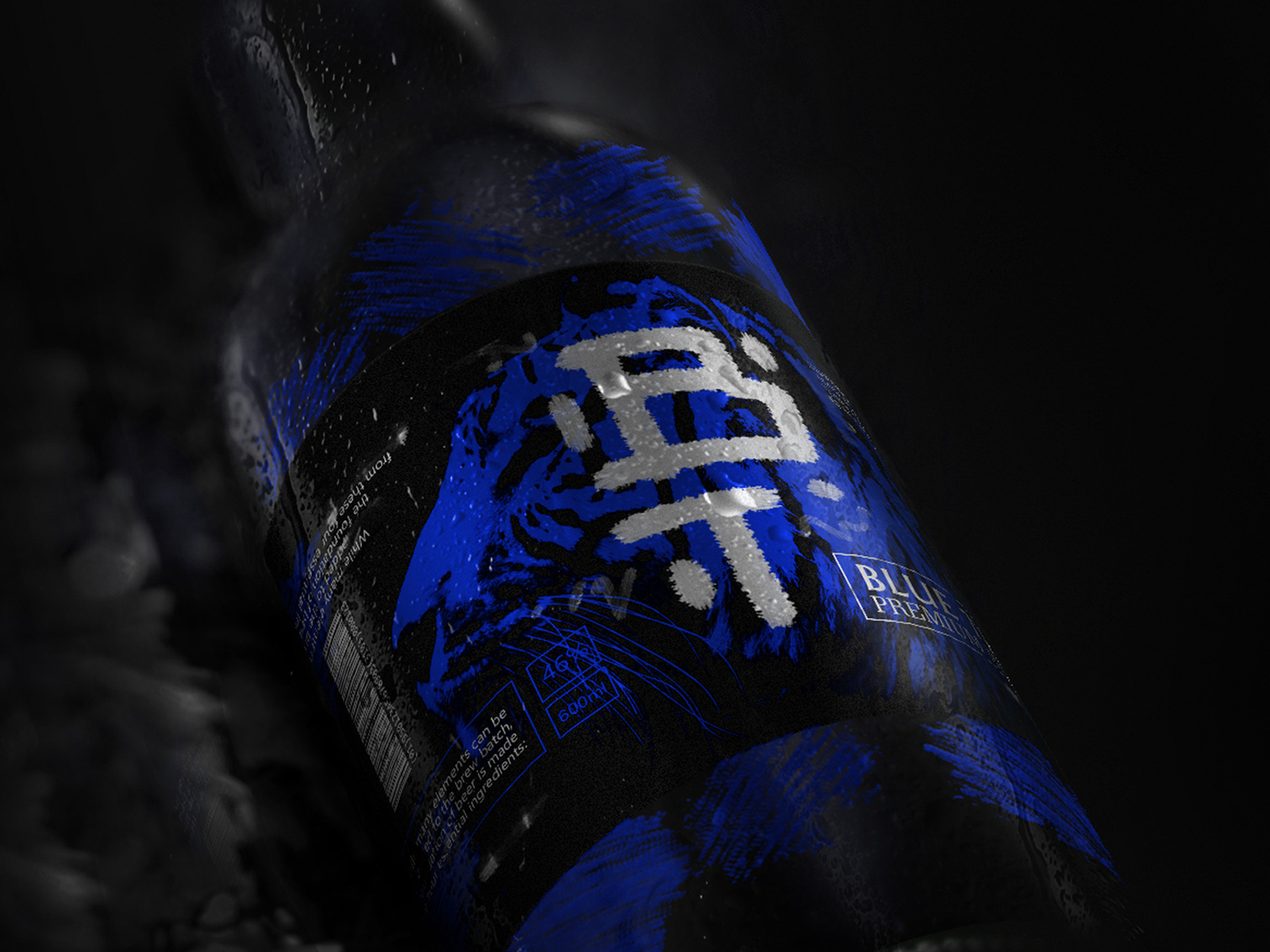 Blue Tiger by Yoyo on Dribbble