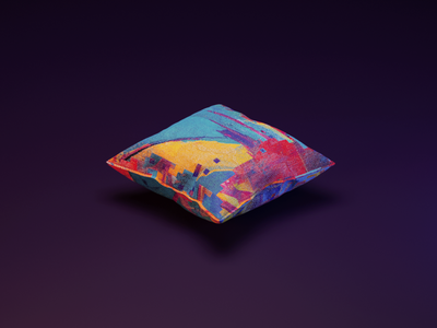 Isometric pillow by Abhishek Bbundhu on Dribbble