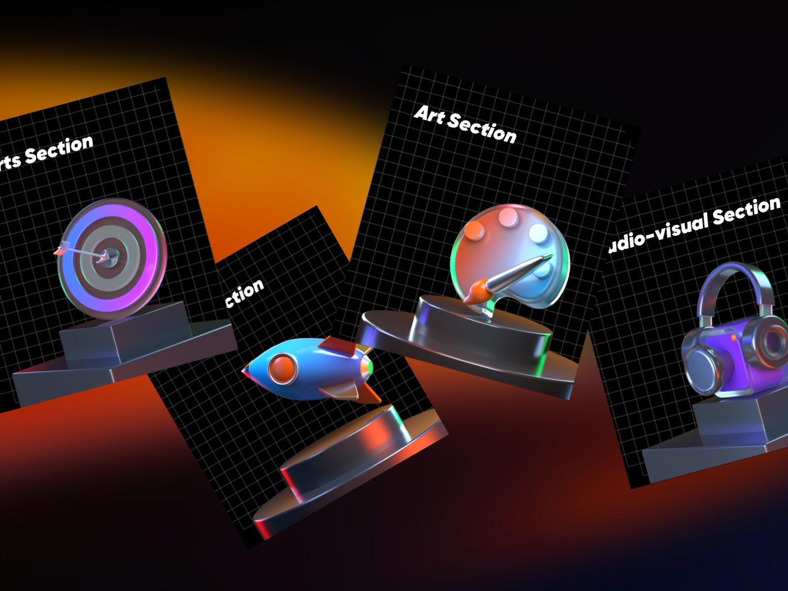 C4d icon for NTF blockchain by Beitou Studio on Dribbble