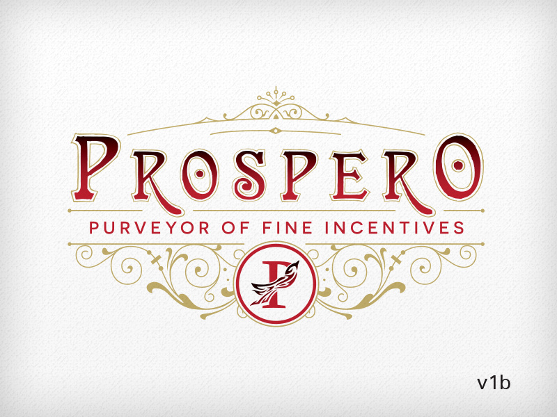 Prospero Logo v1b by Leban Hyde on Dribbble