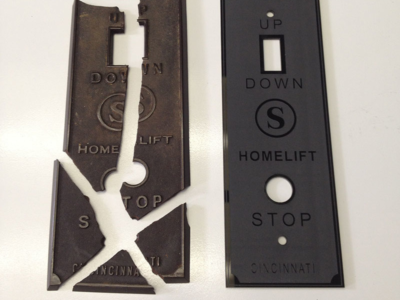 Elevator Switch Plate by Pure Black Inc on Dribbble