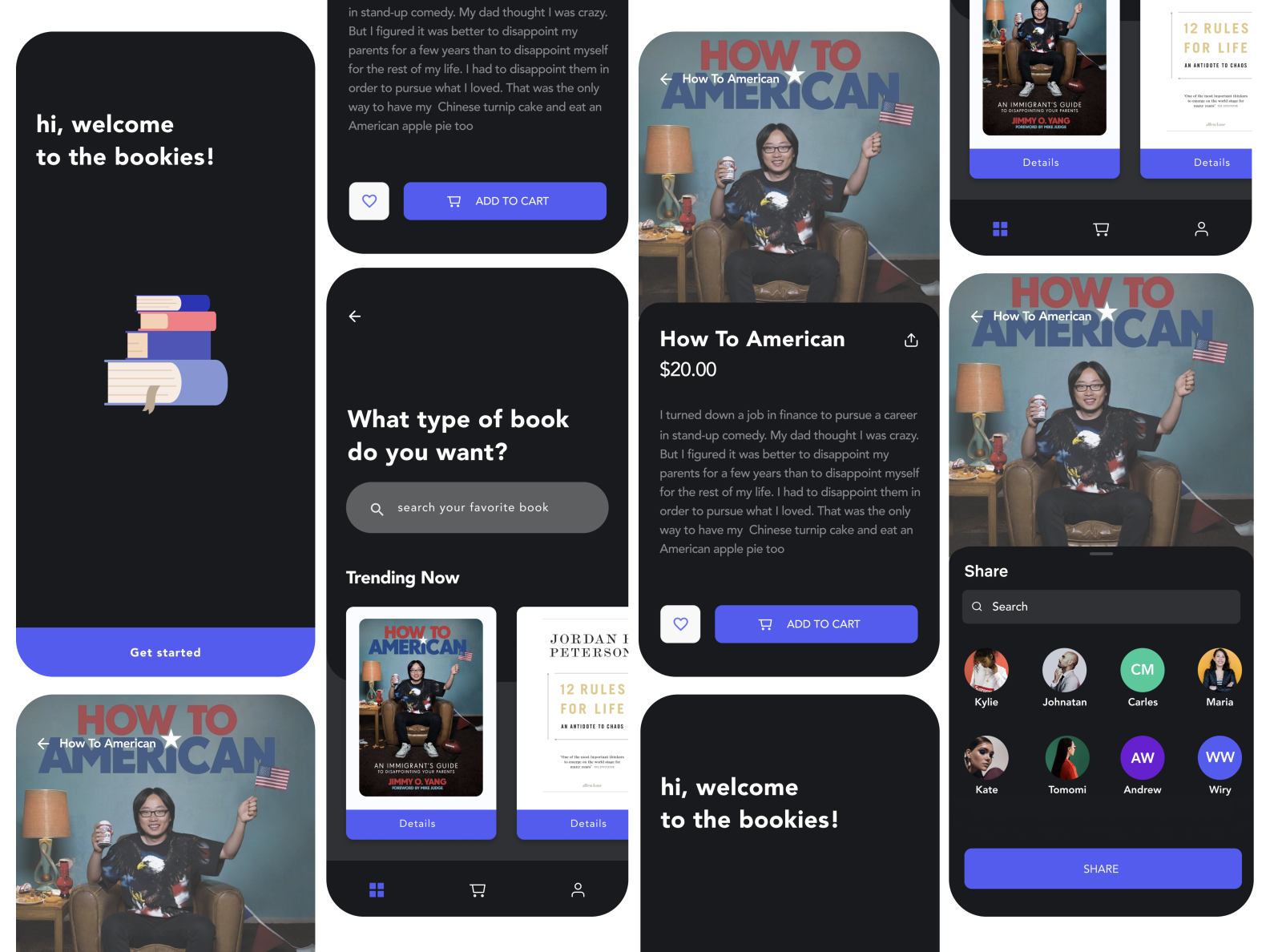 The Bookies - Online Book App Exploration by Wiryana on Dribbble