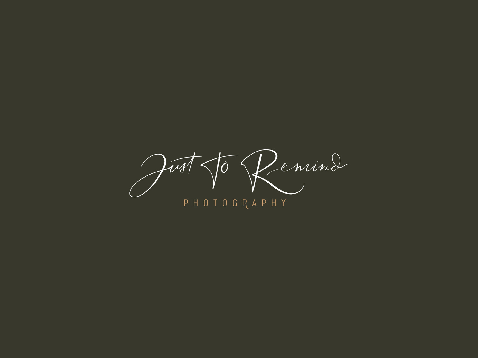 Justtoremind Signature Logo by Randa Haryanto on Dribbble