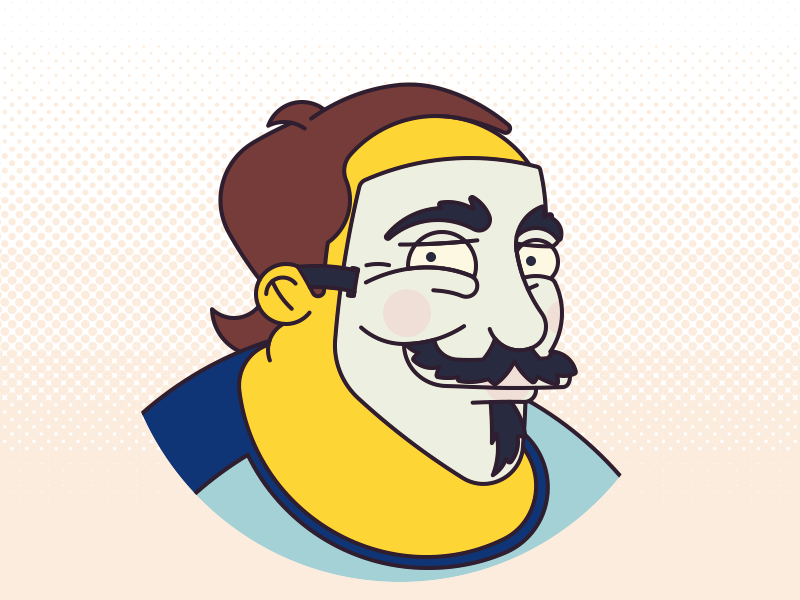 Anonymous by Aleksandr Reva on Dribbble