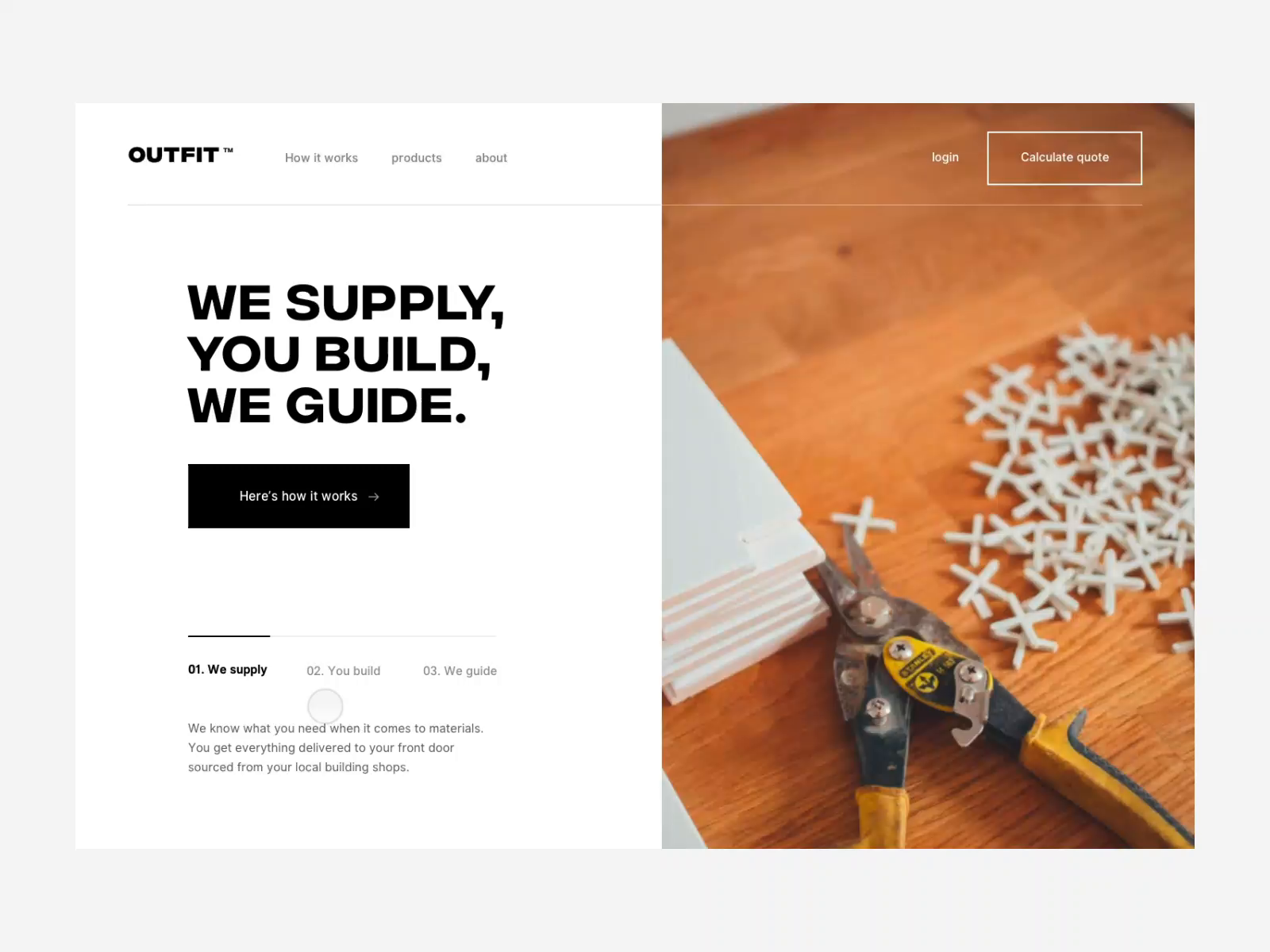 Hero carousel by Gil on Dribbble