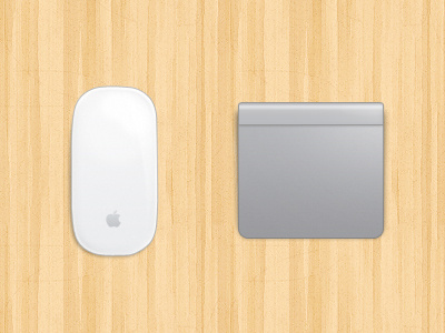 Magic Mouse & Trackpad by Gil on Dribbble