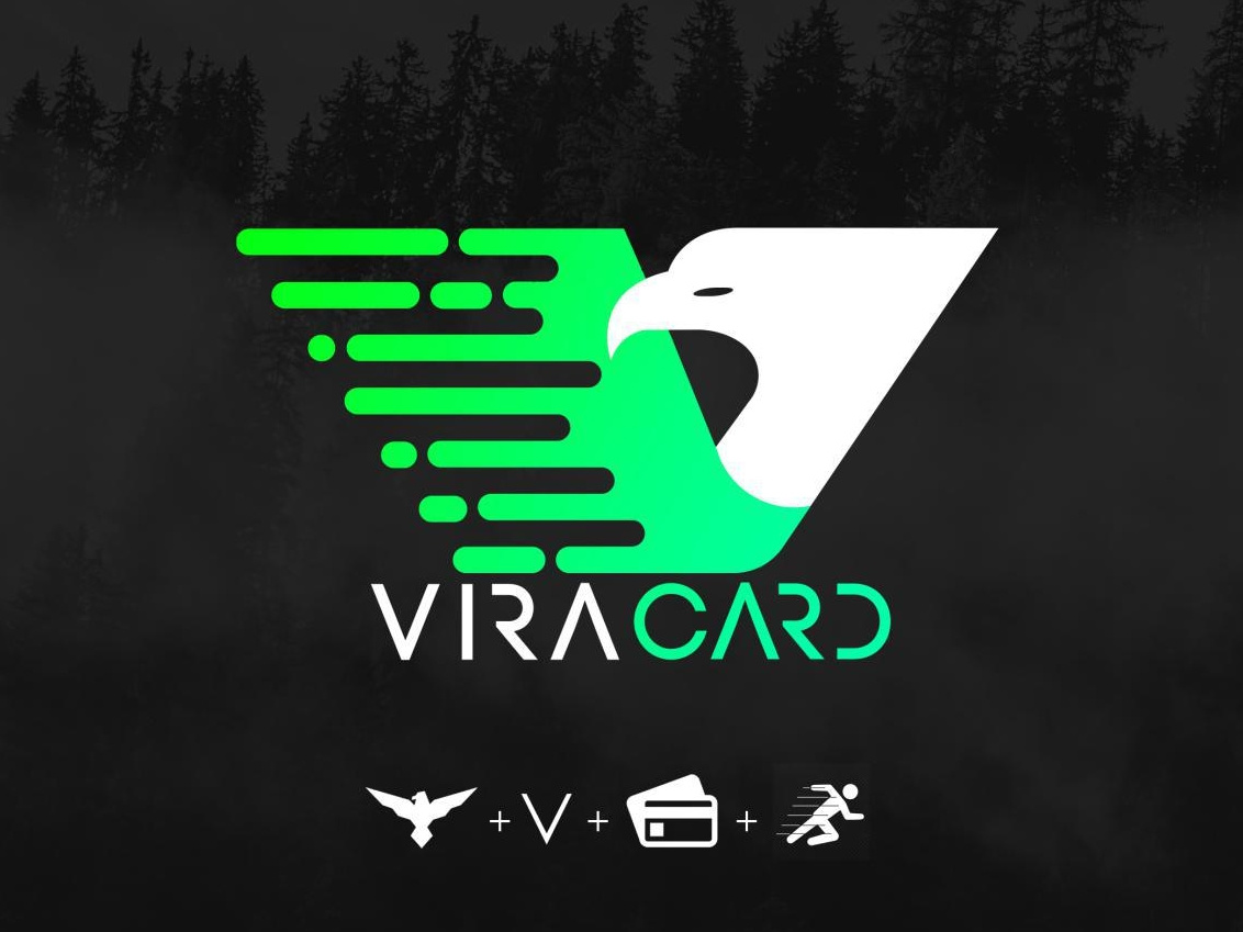 vira card logo design by Faraz Zarifiyan on Dribbble