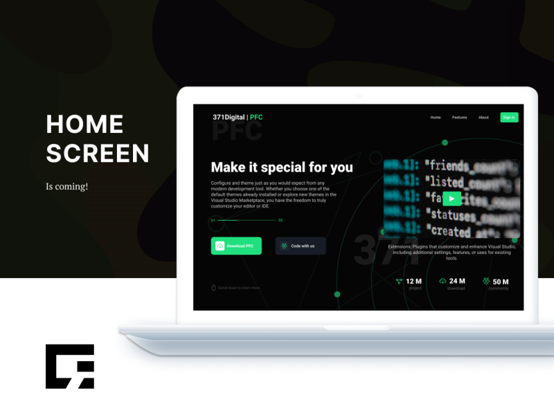 PFC Web Site Home Screen UXUI Design by Görkem YILDIZ on Dribbble