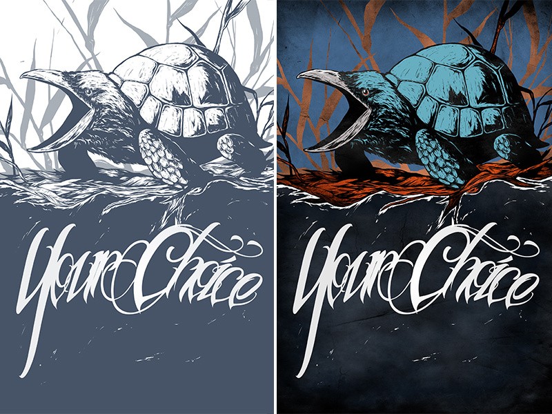 Your Choice poster by Ivan Belikov on Dribbble