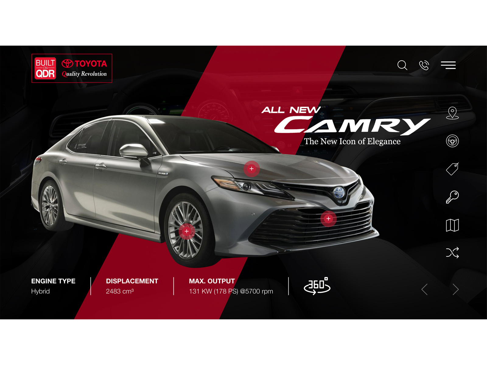 Toyota India Website Redesign. by Muhammed Fayiz on Dribbble