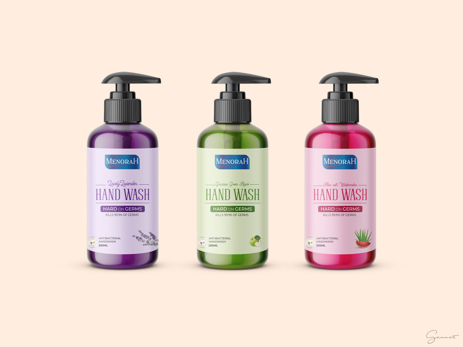 Handwash Design by Preeth Gennet on Dribbble