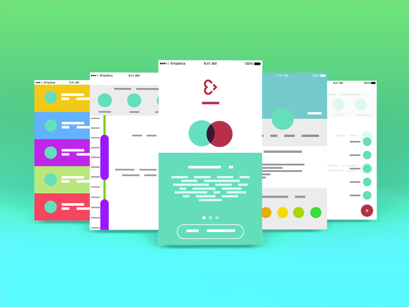 Diary Wireframe by Jacopo Bonacci on Dribbble
