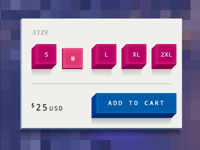 8-Bit Buttons by Dominic on Dribbble
