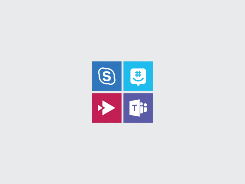 Microsoft services logo animation by Oksana Rudka for Lohika Design ...