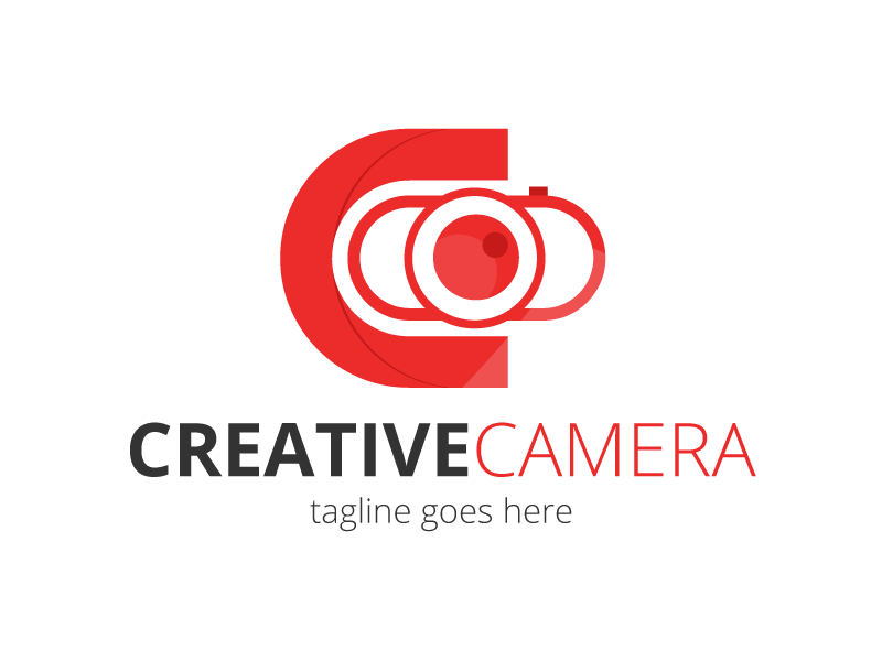 Creative Camera Logo Design by Chitic Florin on Dribbble