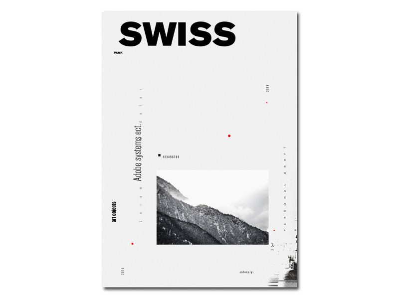 Swiss grid by Aleksandr Solonskyi on Dribbble