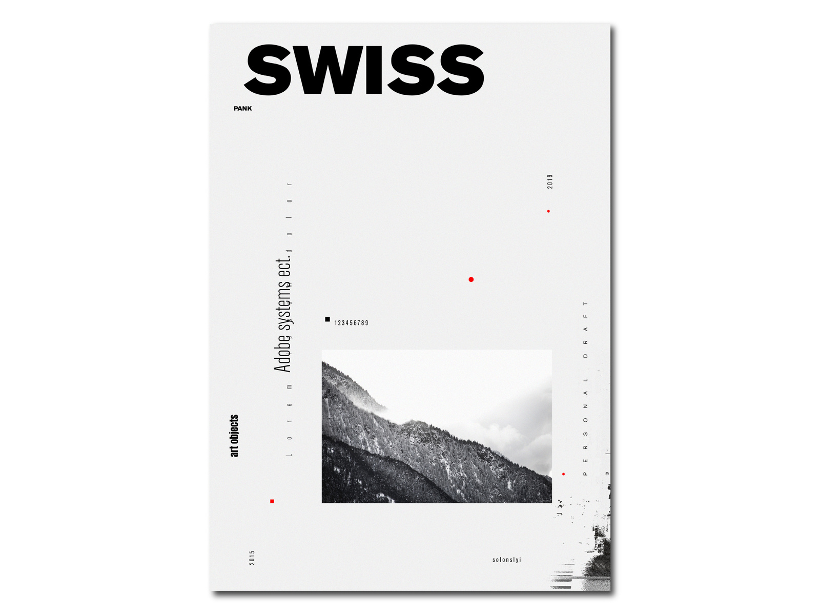 Swiss grid by Alexander Solonskyi on Dribbble