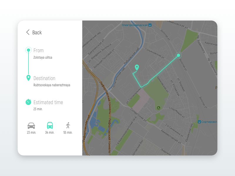 Daily UI #020 – Location Tracker by Alexander Mochalov on Dribbble