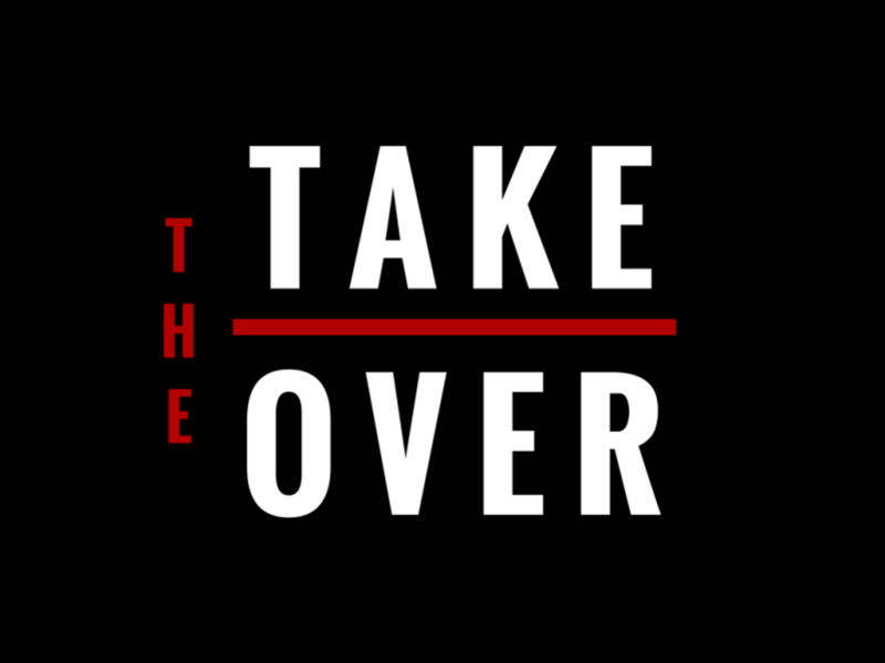 The Take-Over Logo - Red & Black by Selali A-W on Dribbble