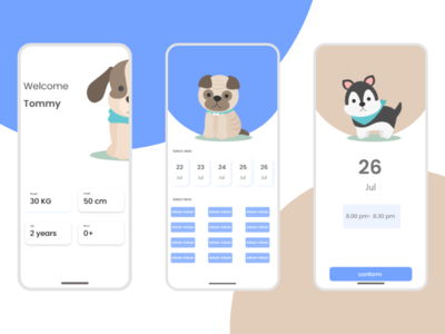 PET-Echanneling-Mobile-UI by DULA on Dribbble