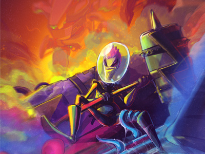 Hammer Some Alien Scum! by Artur Hilger on Dribbble