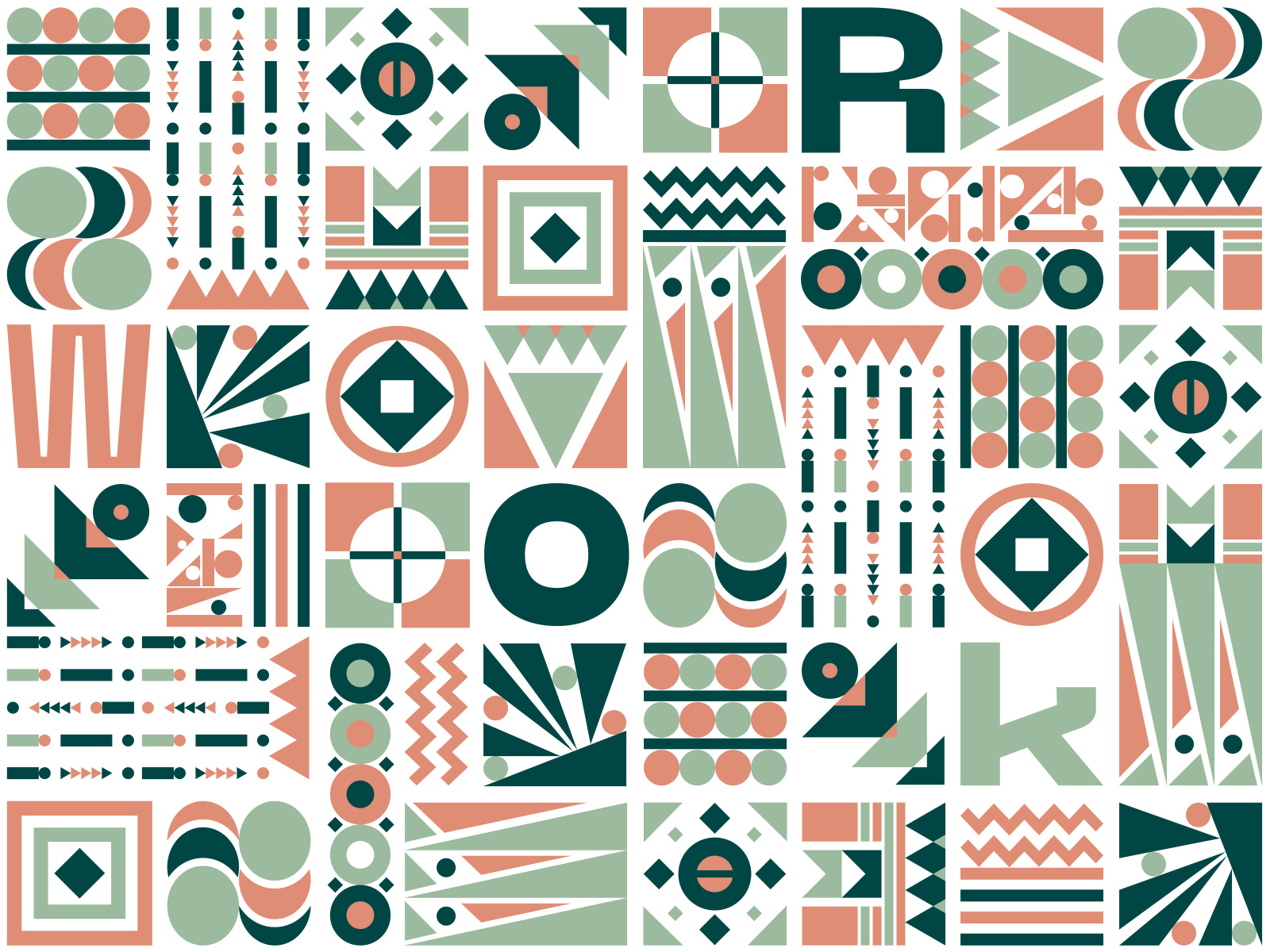 Pattern by Olga Karnaukhova on Dribbble