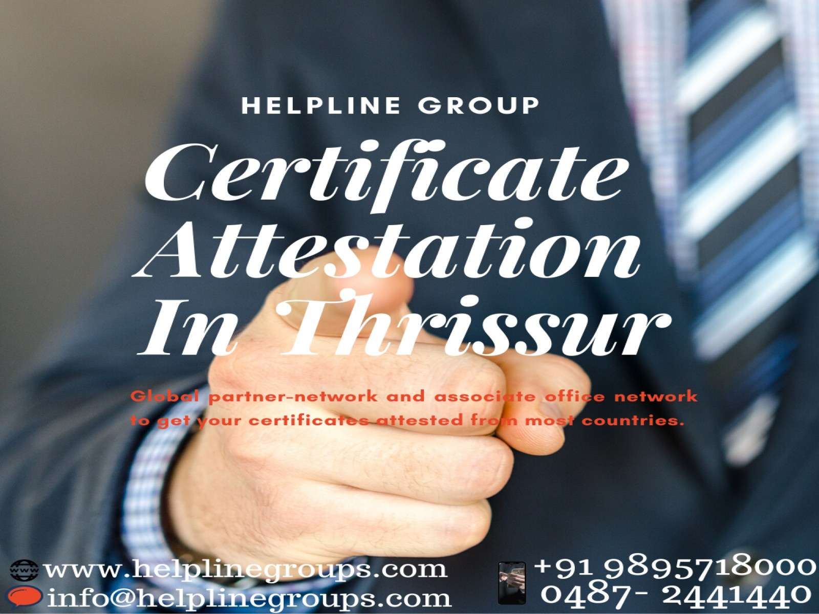 Certificate Attestation In Thrissur by helpline group on Dribbble