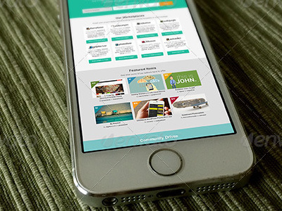 Phone on Table Mockup Template by Mark Taylor on Dribbble