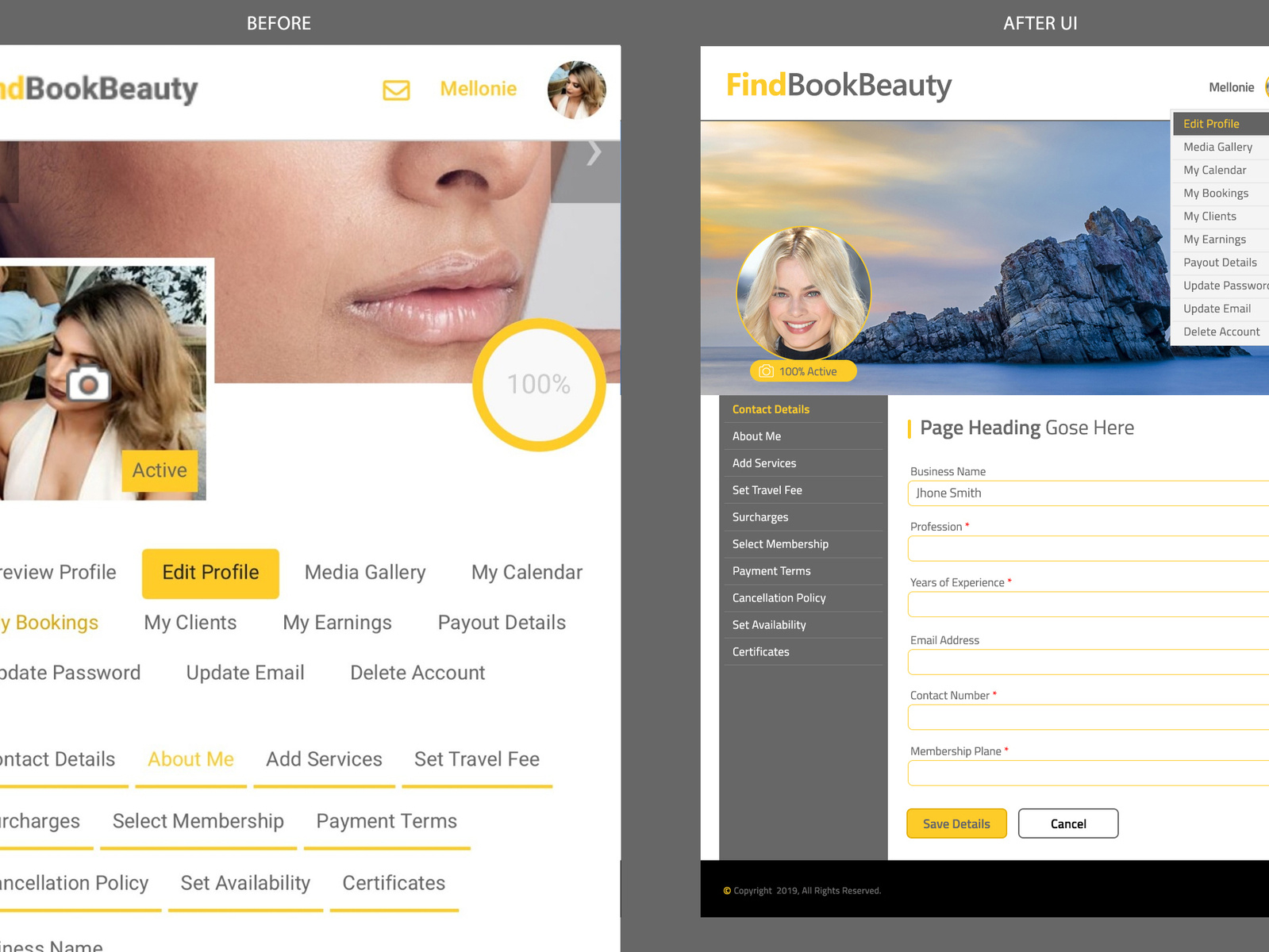 UI UX Site Redesign by Muhammad Ali on Dribbble