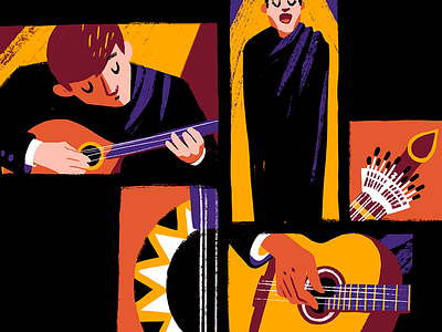 Fado Poster by Carolina Buzio on Dribbble