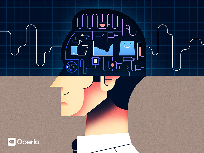 Oberlo Ebook Cover by Paulius on Dribbble