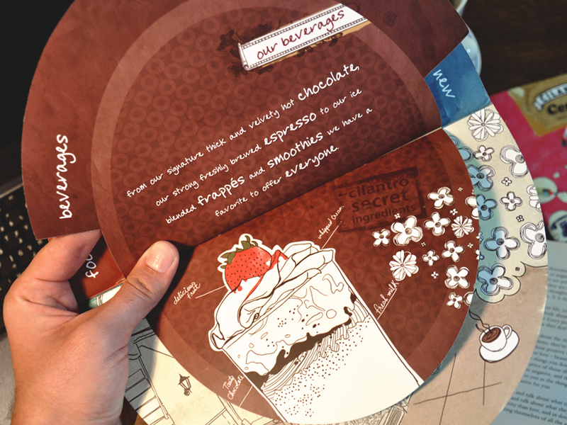 Cilantro Café Menu by Mohamed Eissa on Dribbble