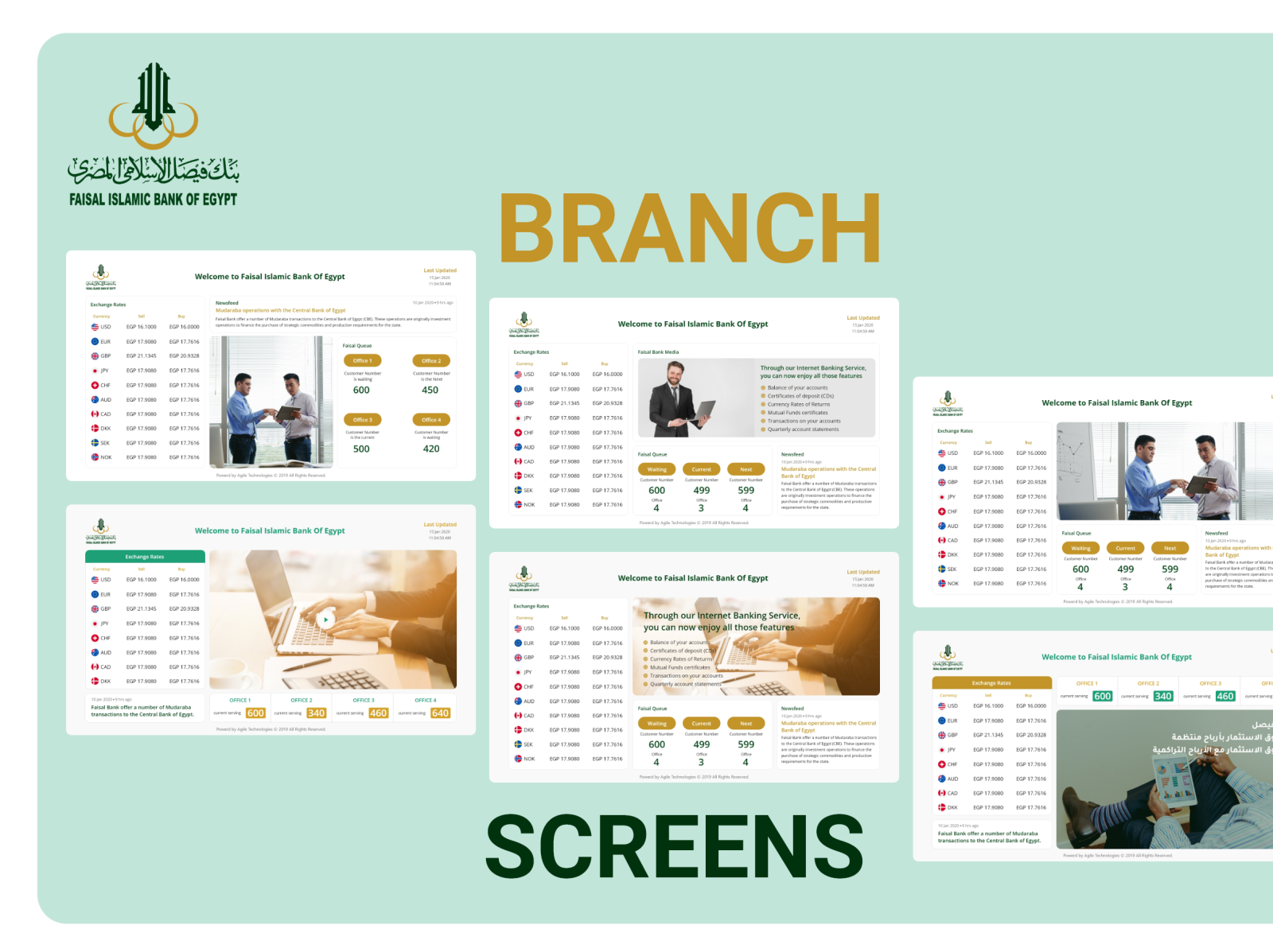Fasial Bank POC by Marina Reda on Dribbble