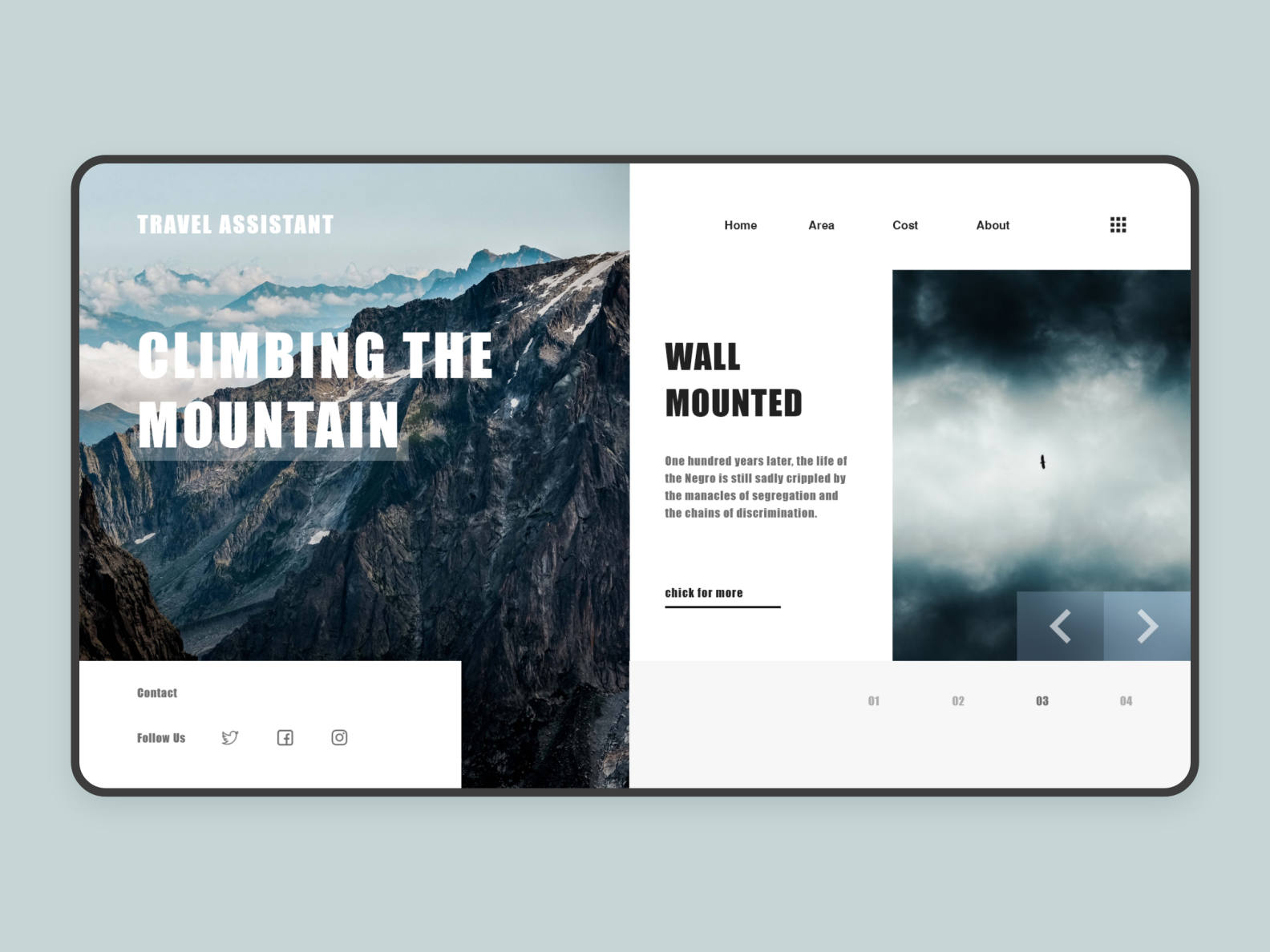 travel assistant by goby on Dribbble