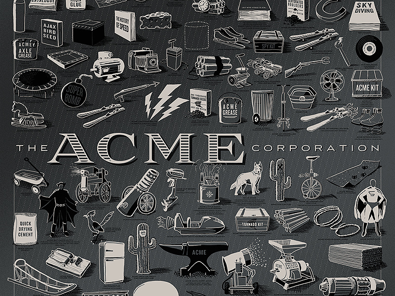 The ACME Corporation 'Iron Anvil' Variant by Rob Loukotka on Dribbble