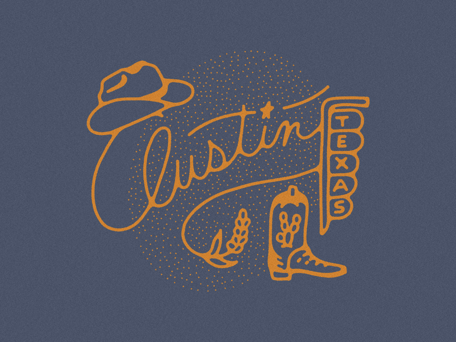 Austin Bound by Mark Johnston on Dribbble