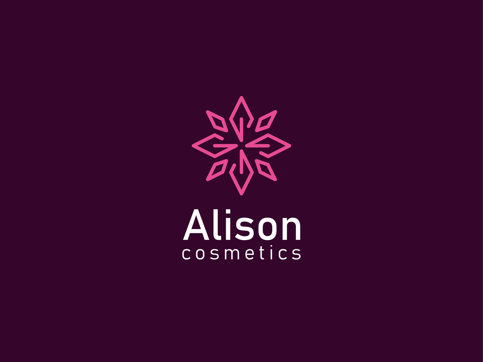 Alison Cosmetics Logo Design by Shuja'deen Moulana on Dribbble