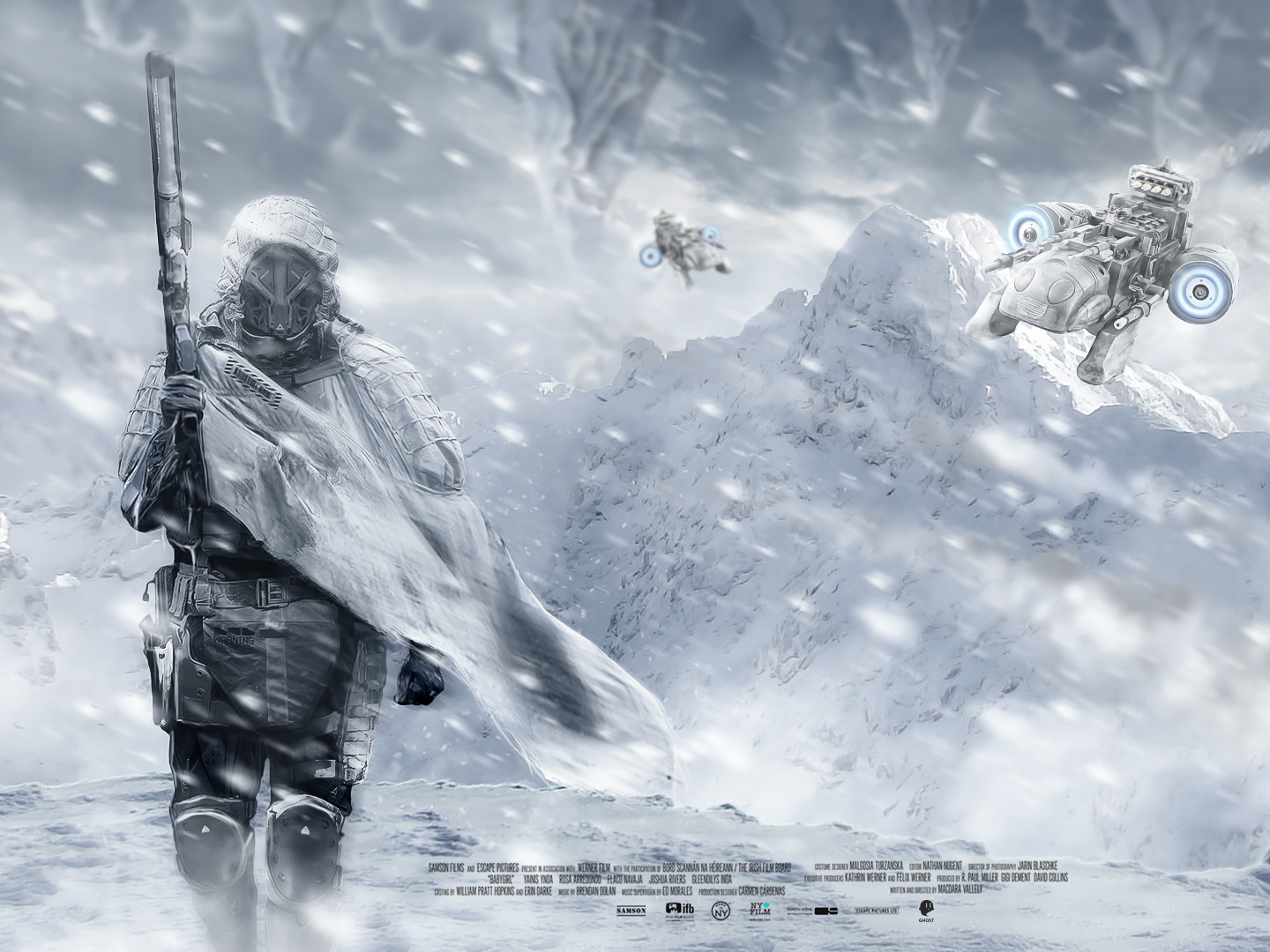 Ghost Snow Warrior by Ken Ghost on Dribbble