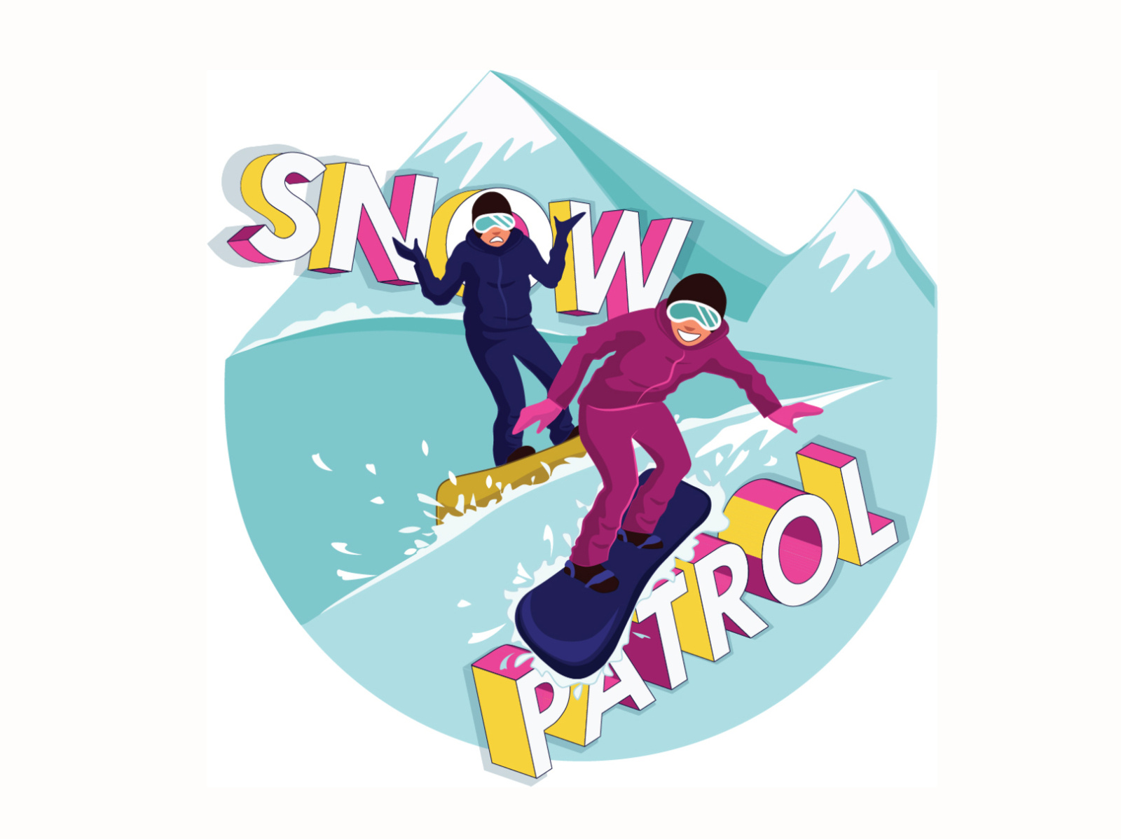 Commission: Snow Patrol by Valentina Morozova on Dribbble