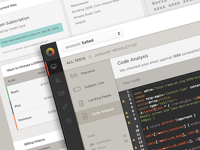 Litmus App Redesign by Pendar Yousefi for Litmus on Dribbble