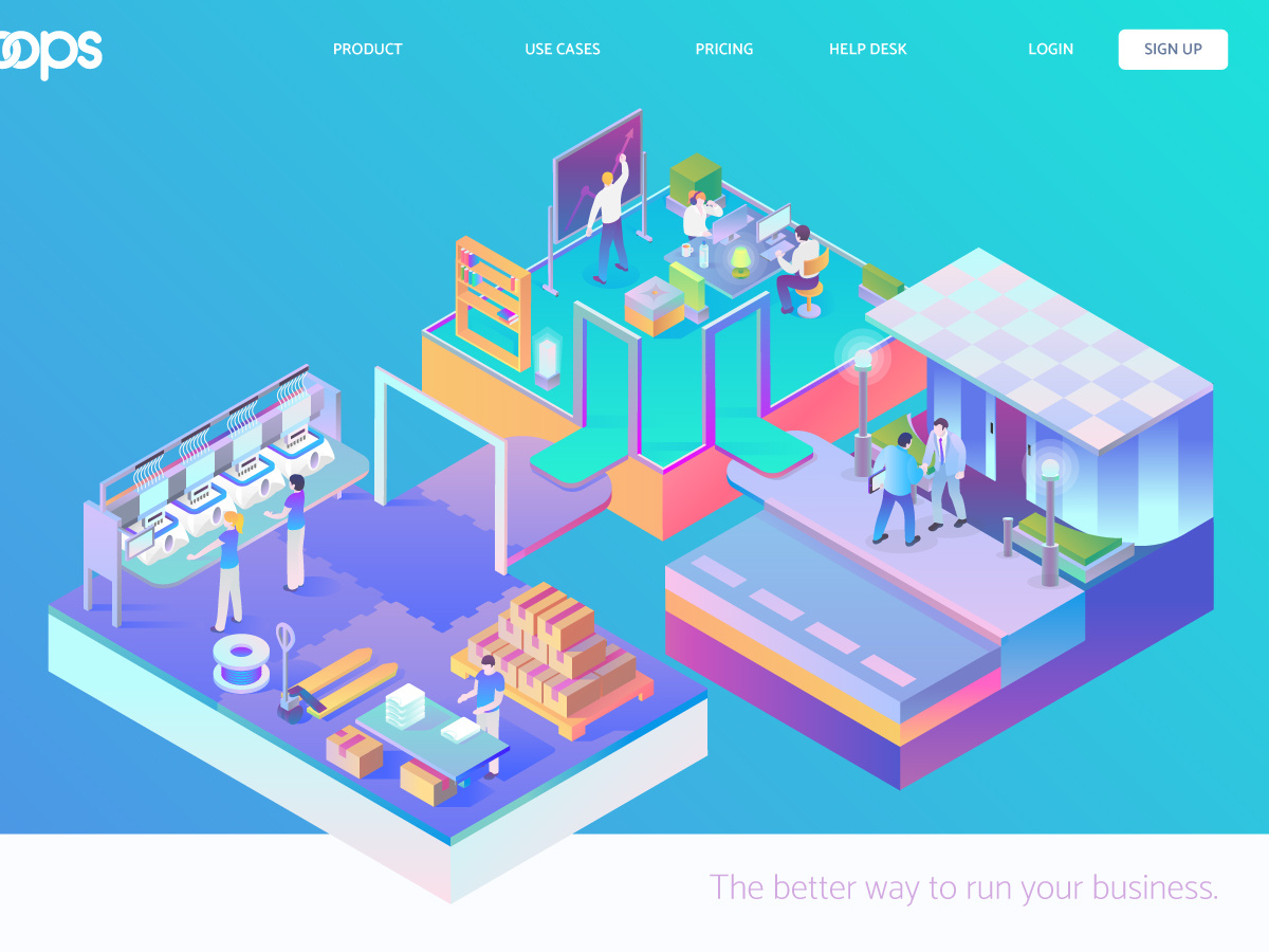 Vector flat illustration by Anastasia Melnikova on Dribbble