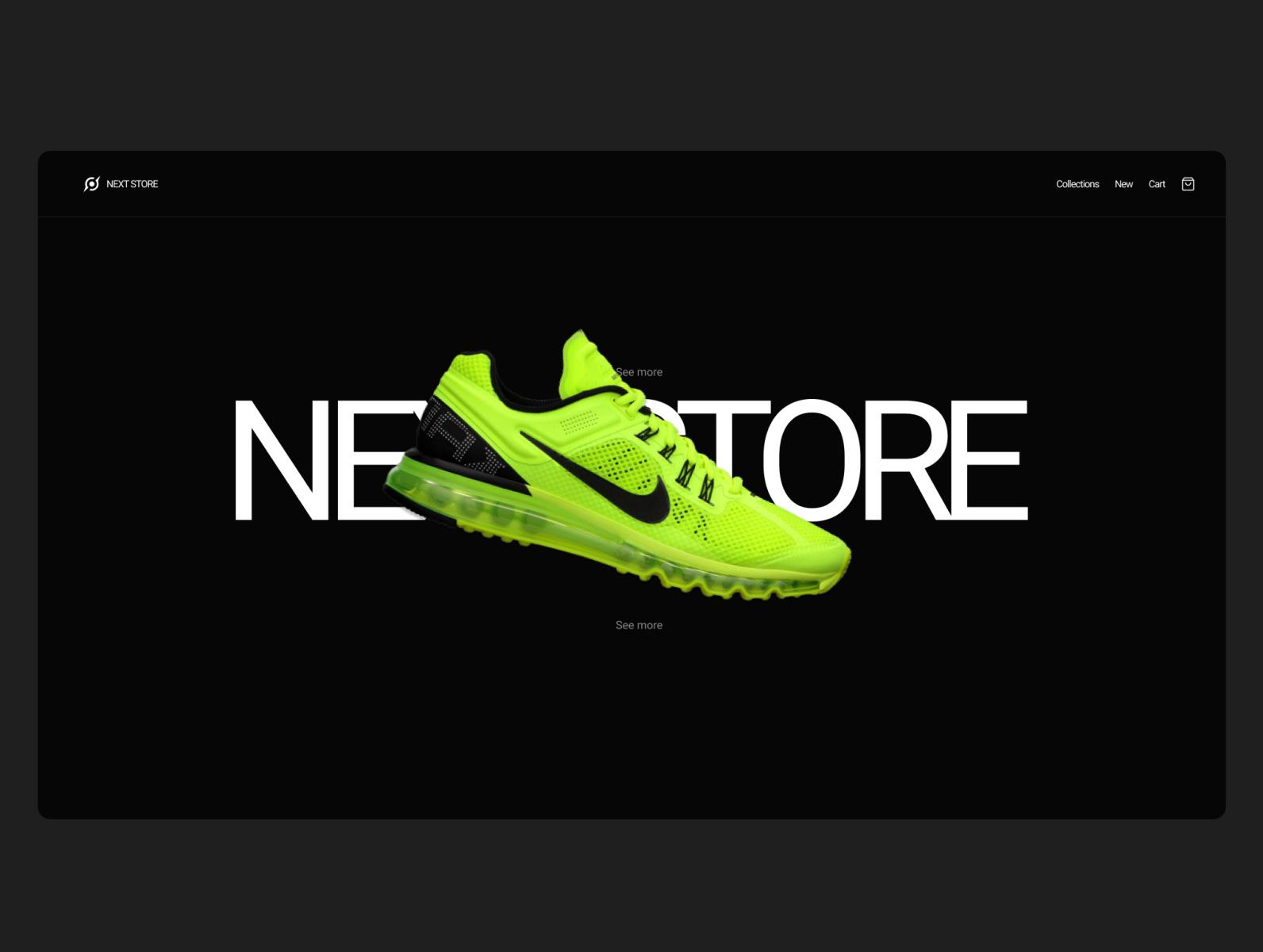 Next store by Achraf Garai on Dribbble