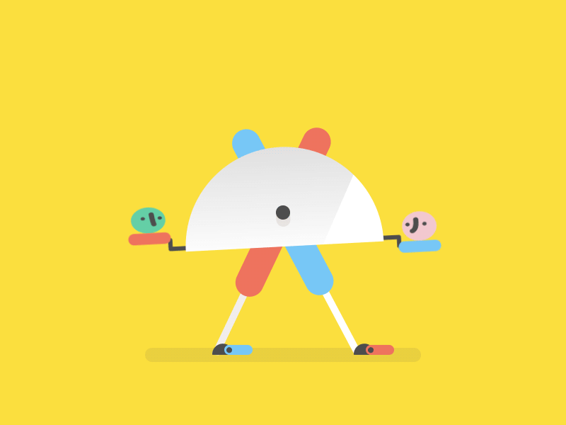 Silly robots No.35 by Chris Lloyd on Dribbble