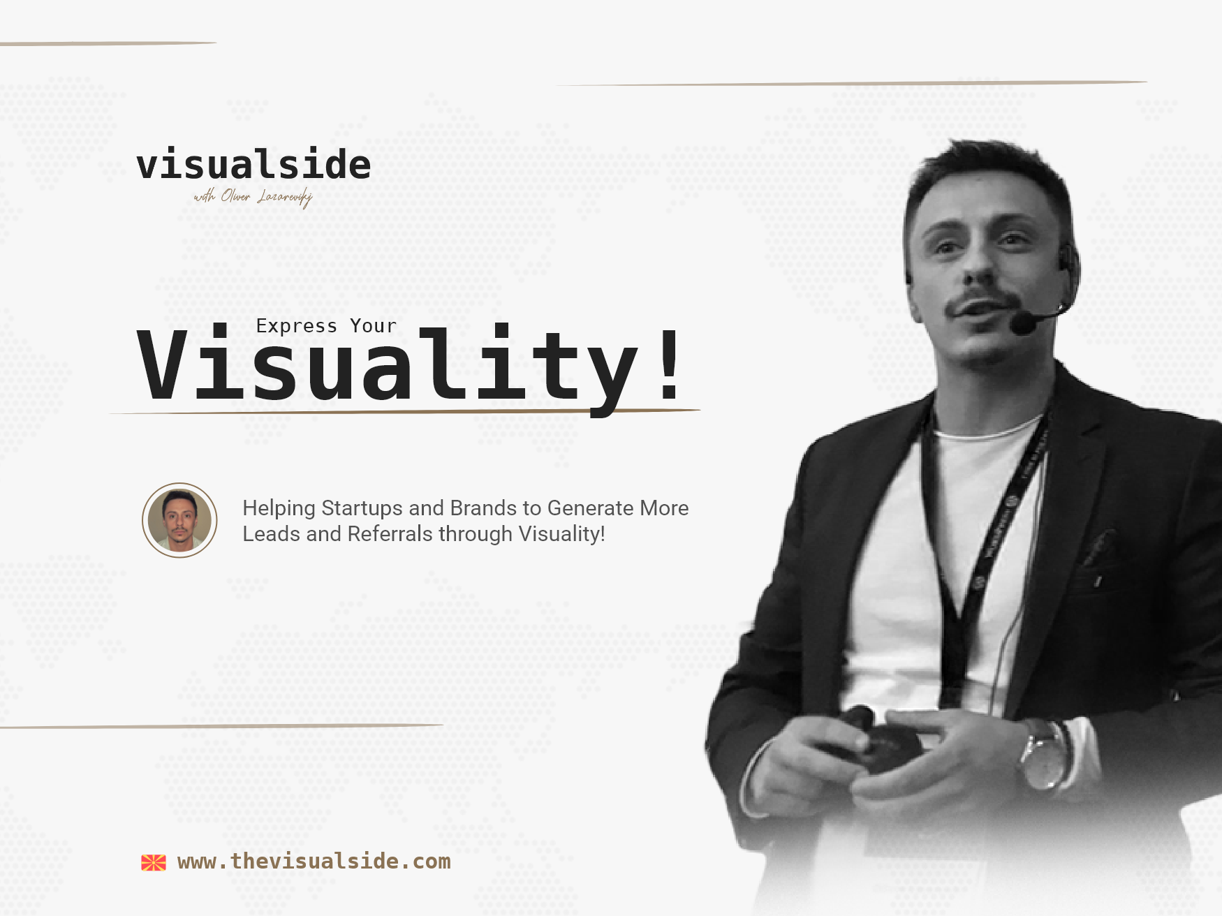 The Visual Side | Personal Project by Oliver Lazarevikj on Dribbble